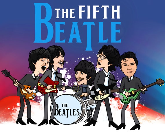 The Beatles / the Fifth Beatles / John Lennon / Paul Mccartney - Etsy