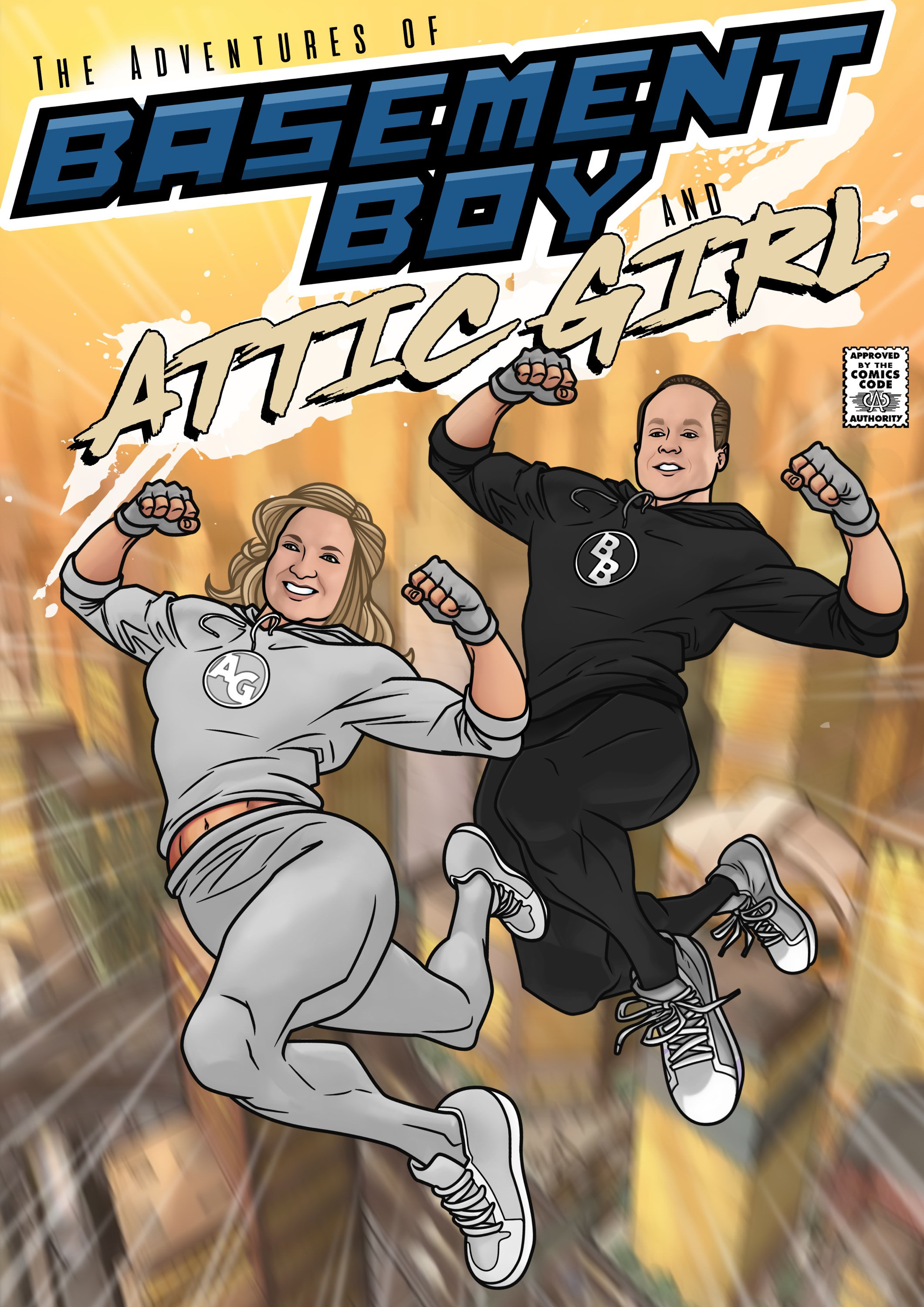 Custom Personalized Comic Book Cover for Two People Perfect - Etsy Canada