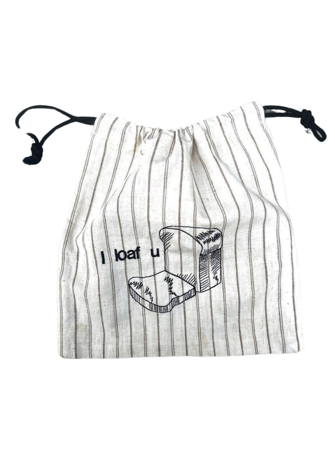 Linen Bread Bag Custom Linen Bread Bag Embroidered Linen Loaf Bag Baker ...