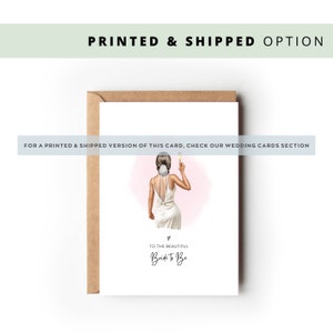 Printable Personalised Bride to Be Hen Do Card, Hen Weekend, Hen Party ...
