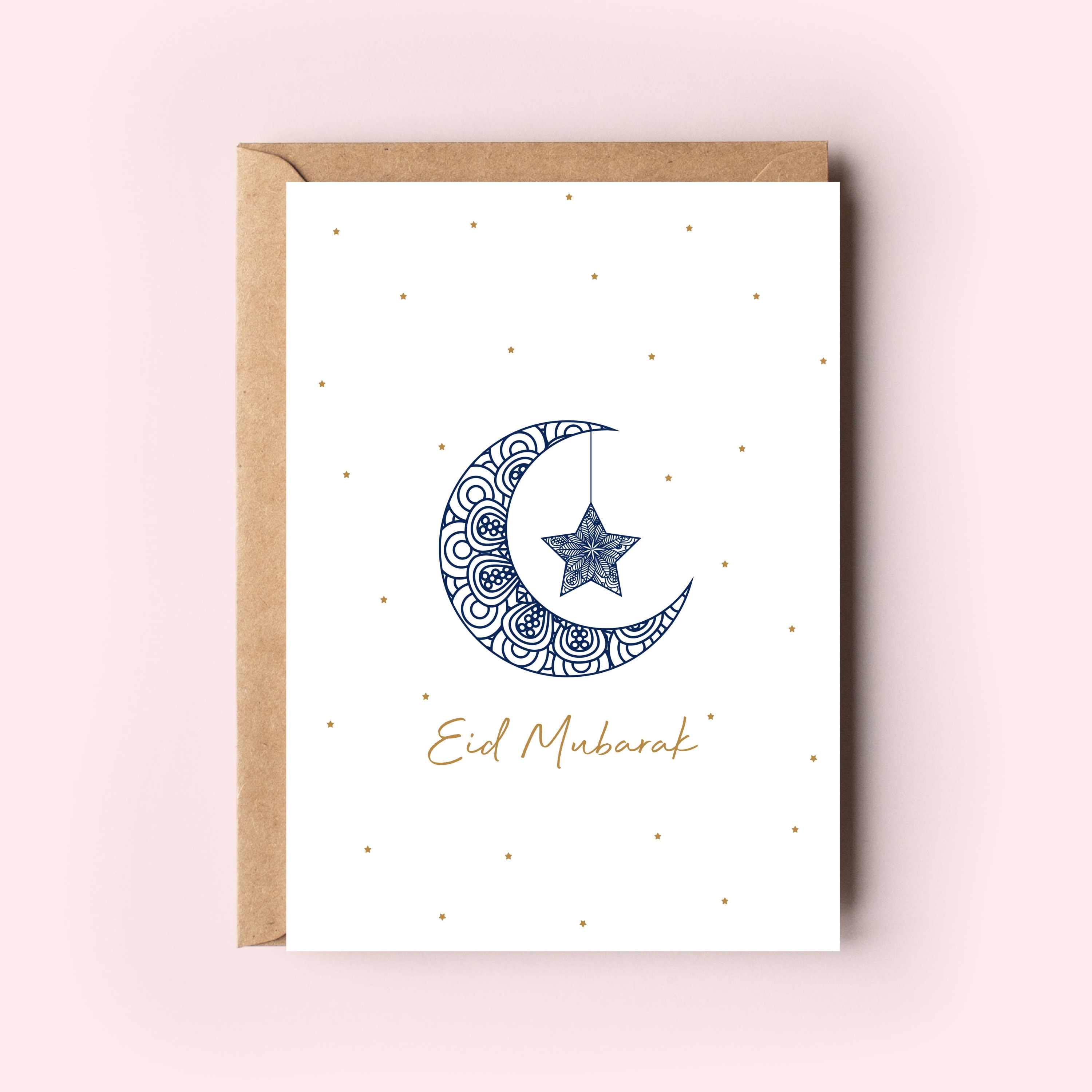 Eid Card Eid Greeting Card Eid Mubarak Card Happy Eid Card - Etsy