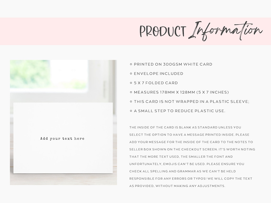 Create Your Own Card Personalised Card Custom Birthday Card - Etsy