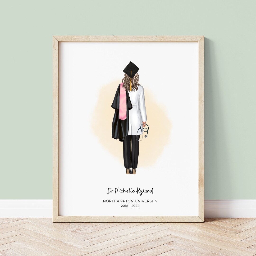 Doctor Graduation Print, Dr Graduation Print, Vet Graduation Print ...