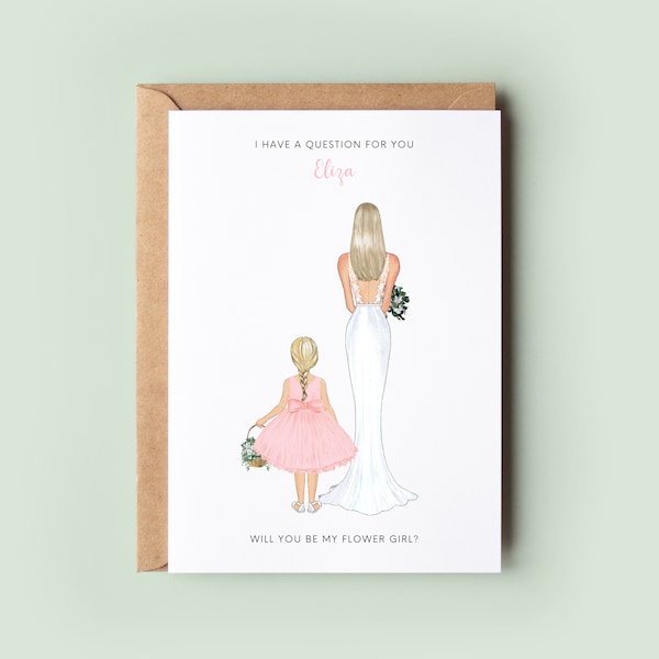 Flower Girl Invite - Etsy