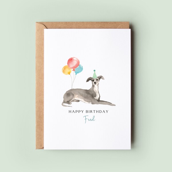 Greyhound Birthday - Etsy