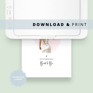 Printable Personalised Bride to Be Hen Do Card, Hen Weekend, Hen Party ...
