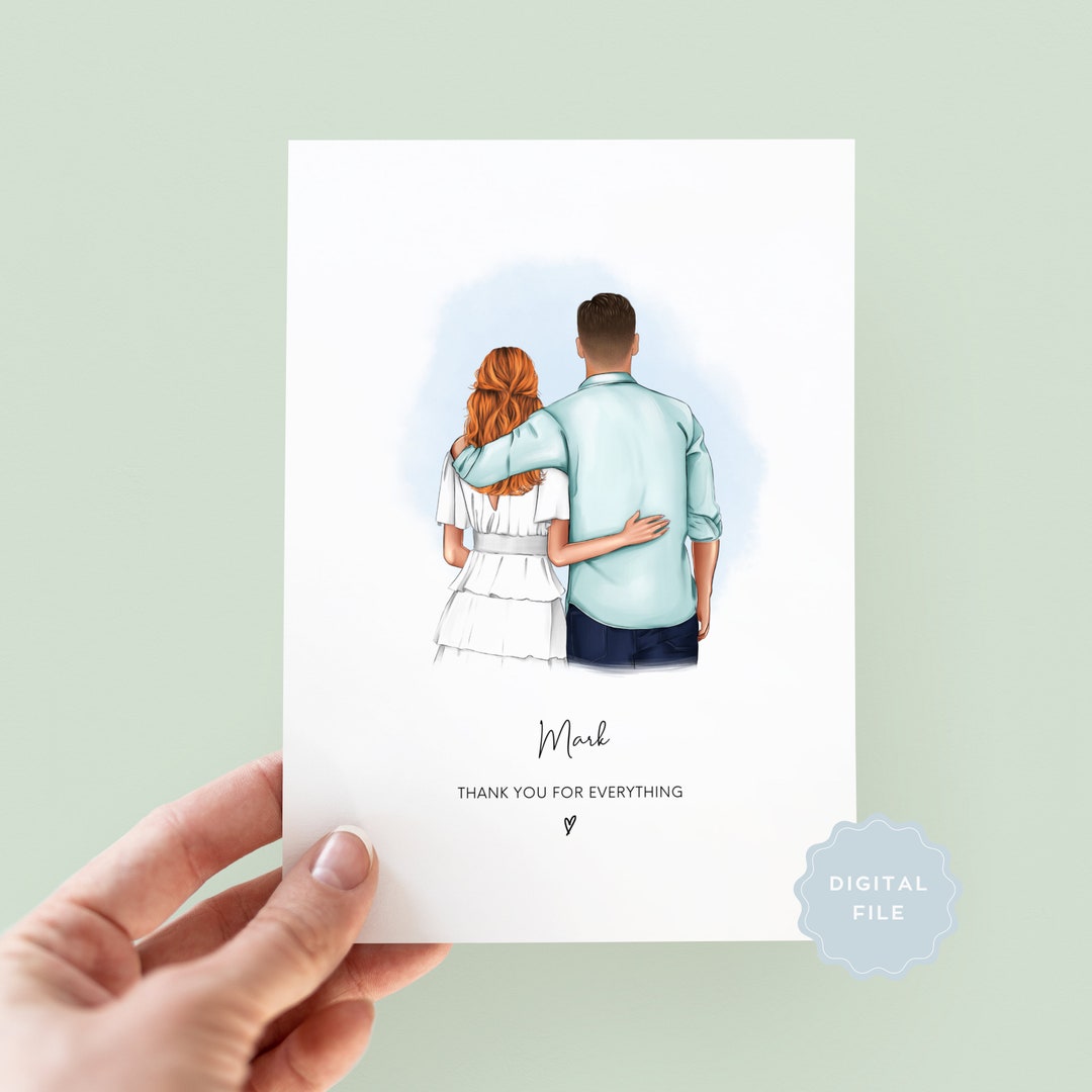 Printable Personalised Thank You for Arranging My Hen Party Card ...