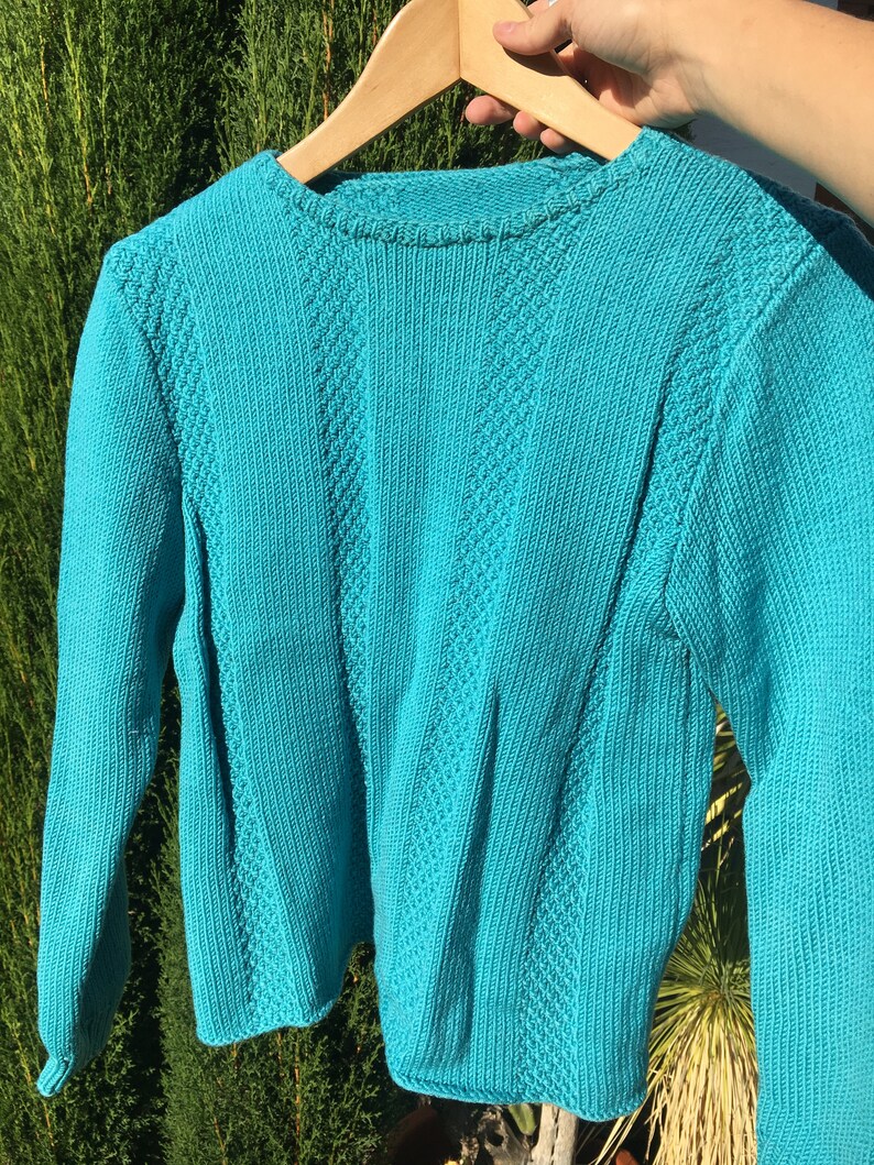 Hand Knitted Grandma Sweater // Fair Fashion - Etsy