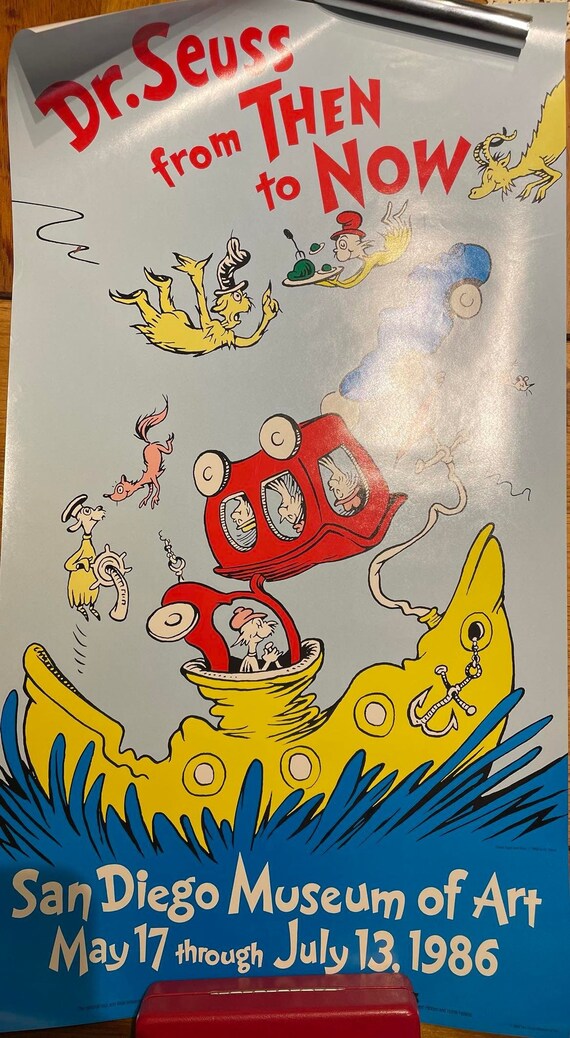Dr. Seuss San Diego Museum of Art 1986 - Etsy