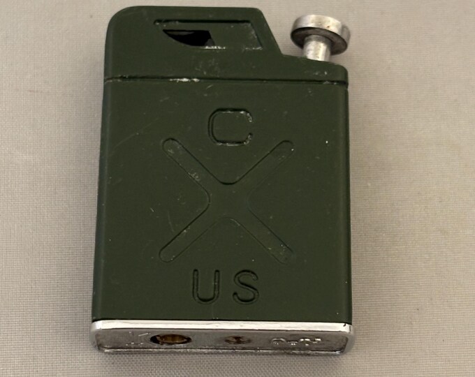 Vintage Army Lighter - Etsy