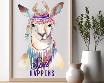 Boho Motivational Png Bundle, Boho Animal Prints Png, Boho Quote Png ...