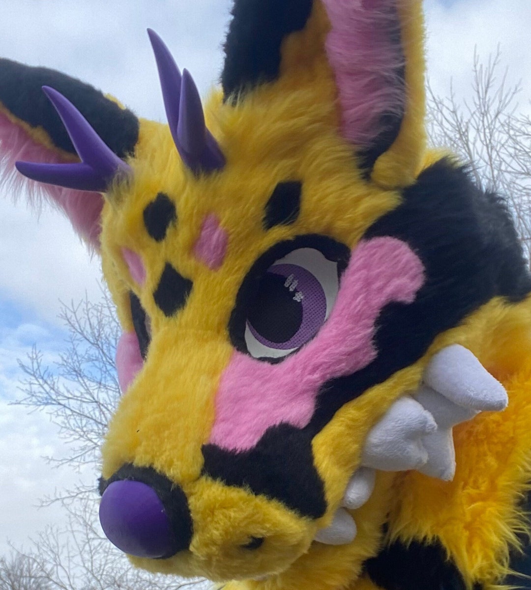 3d Fursuit Small Horns Etsy