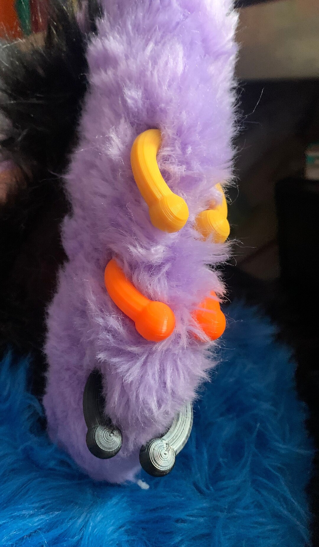 Set of 3 3D Fursuit Small Nose Rings or Earrings (ball Far) - Etsy