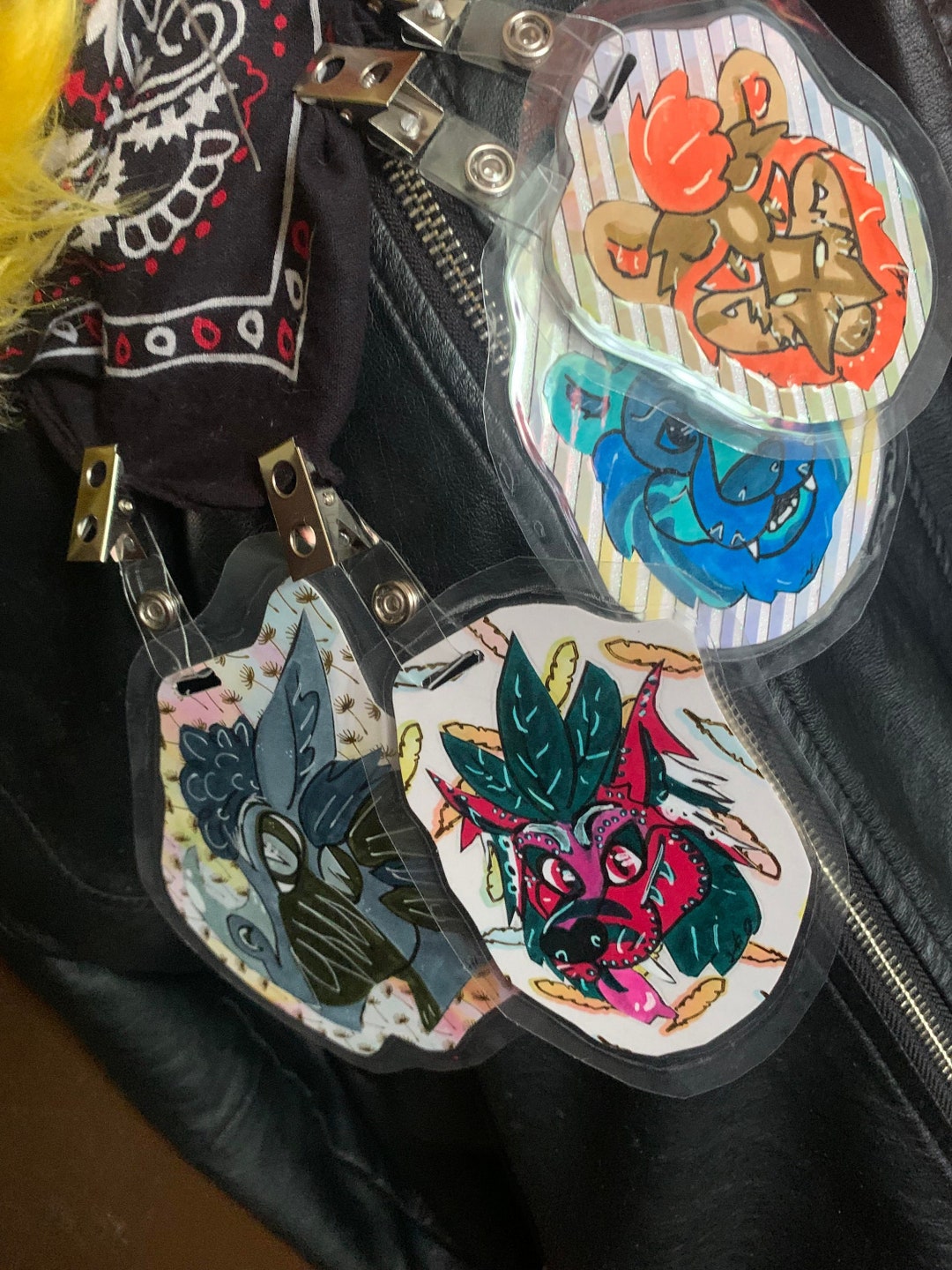Furry Badge Commissions - Etsy