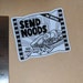 Send Noods Sticker, Ramen Sticker, Foodie Sticker, Food, Fun, Pun ...