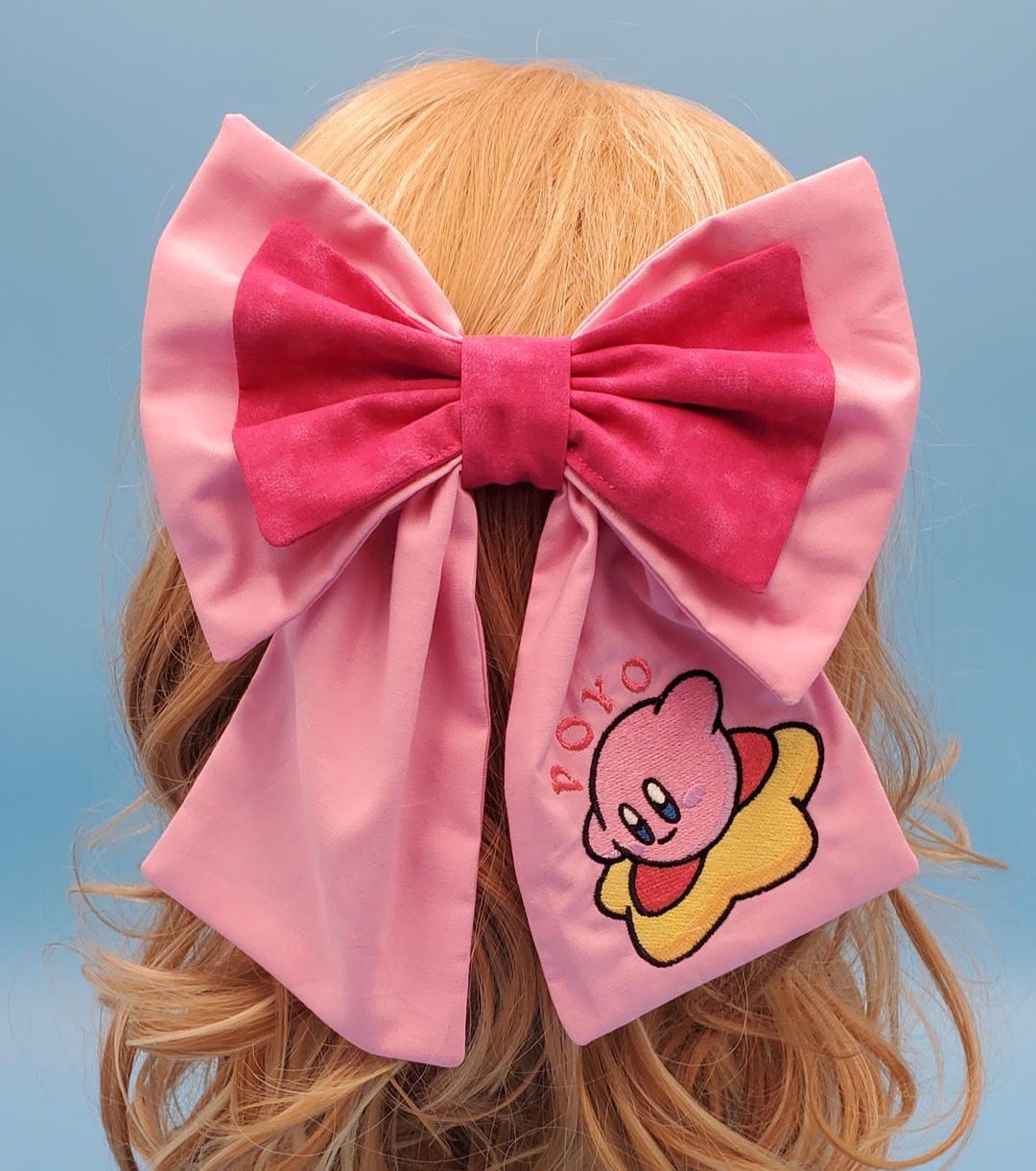 Kirby Inspired ~ Vintage Style Bow - Etsy