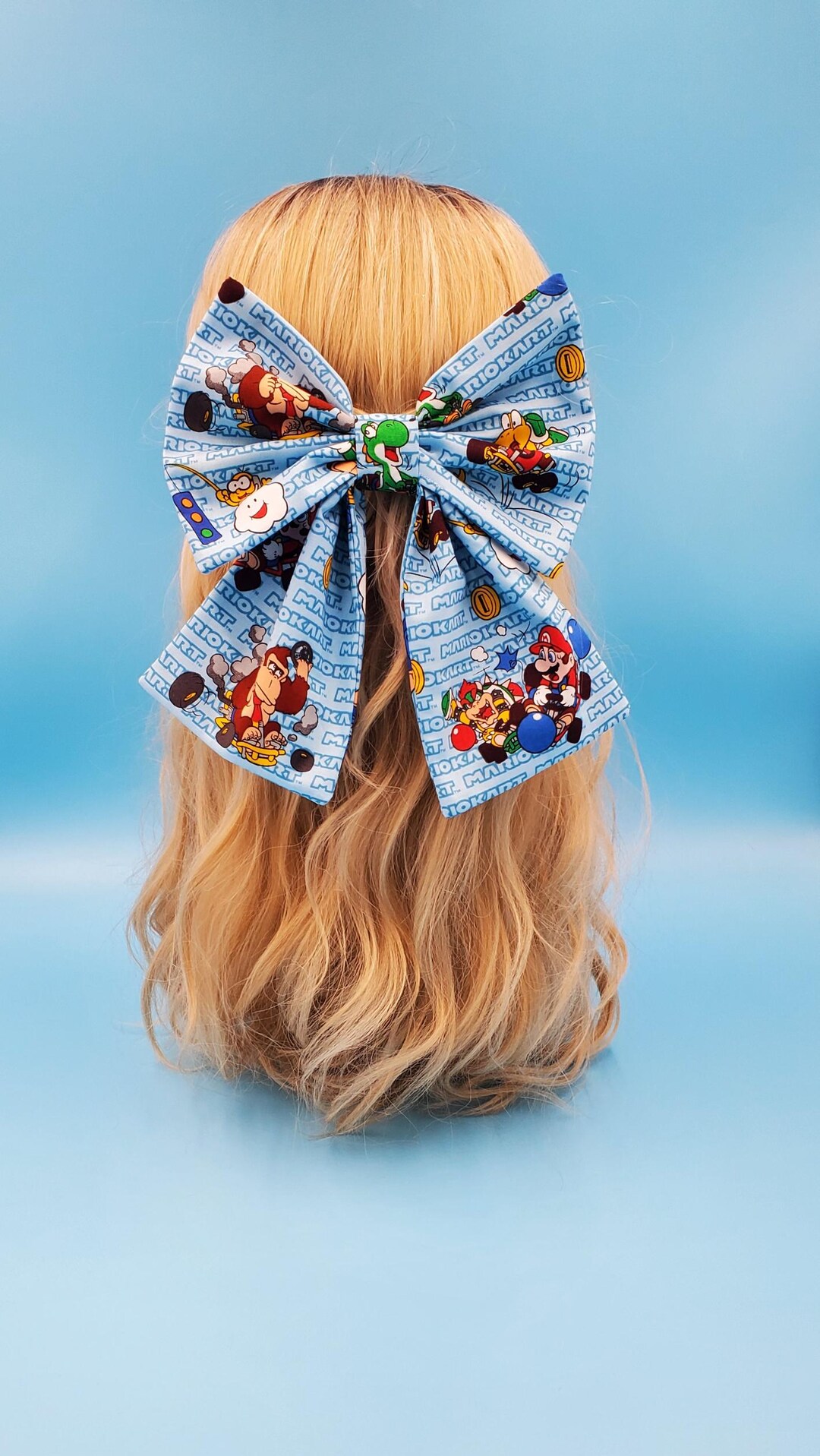 Mario Kart Inspired ~ Vintage Style Bow - Etsy