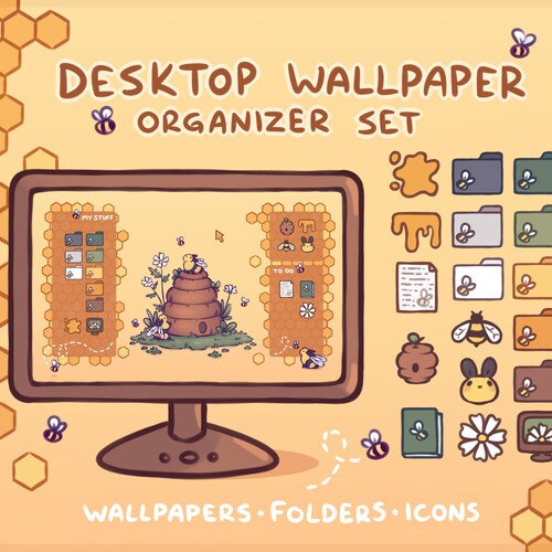 Wizard Frog Computer Desktop Theme Background Wallpaper - Etsy