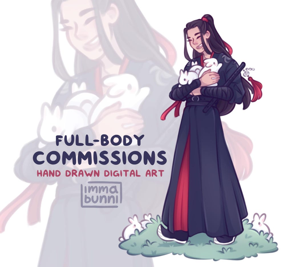Fullbody Digital Art Commissions - Etsy