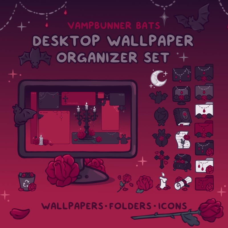 Goth cursor pack - Etsy.de