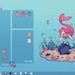 Mermaid Underwater Computer Desktop Theme Background Wallpaper ...