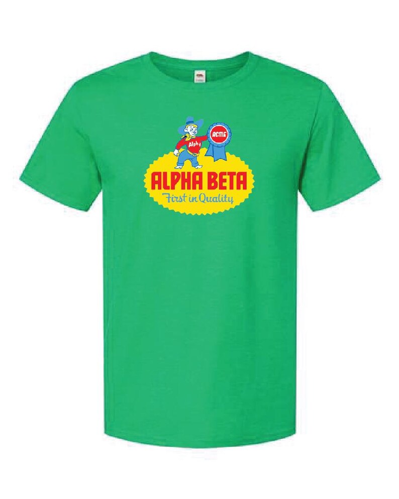 Alpha Beta Shirt. Enjoy Retro! - Etsy