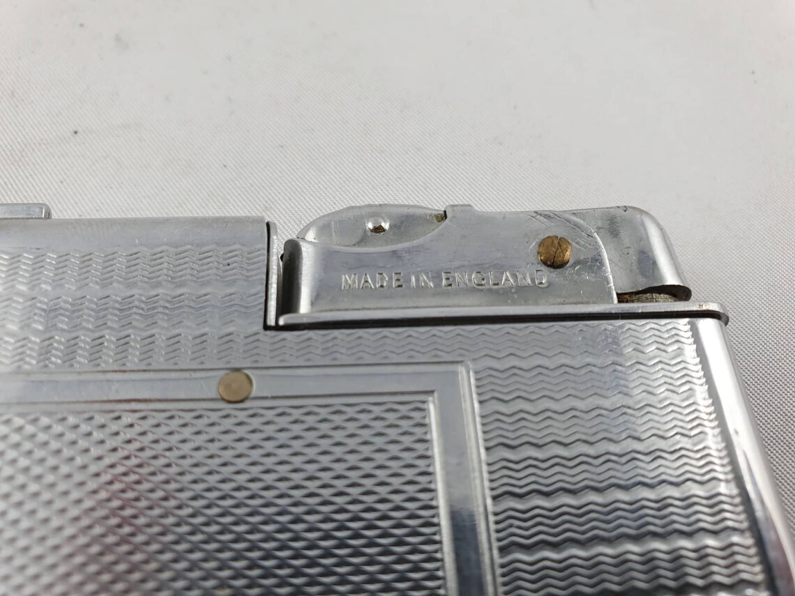 Classic Chrome Cigarette Case Lighter by Kincraft Well - Etsy