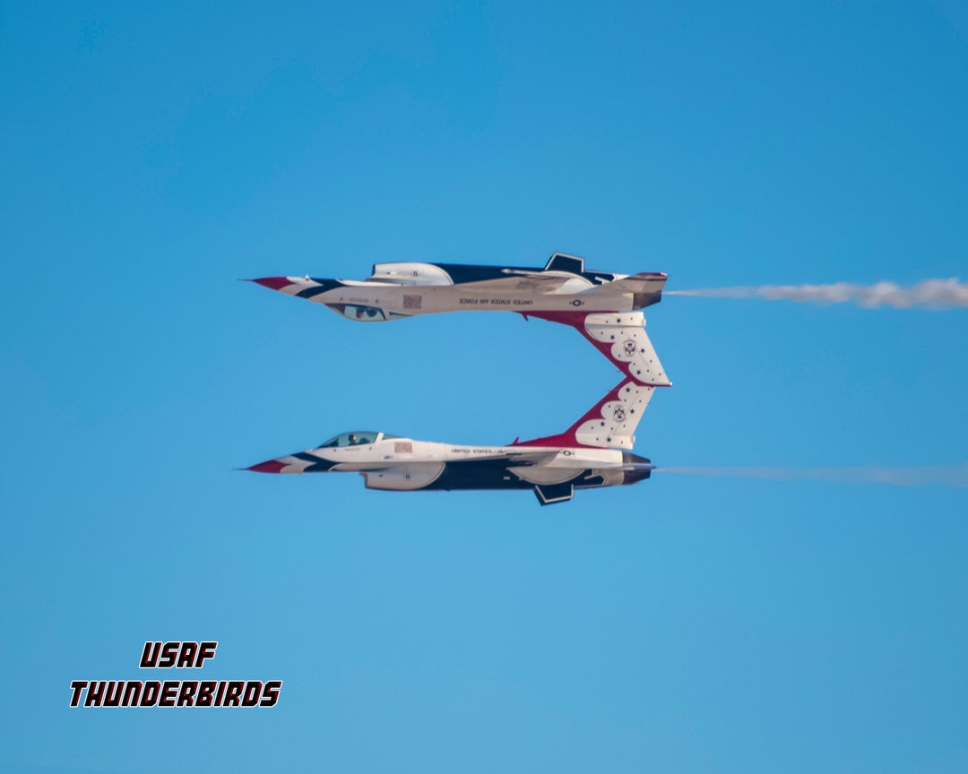 US Air Force Thunderbirds Photo Print Gift Home Office Wall Art Home ...