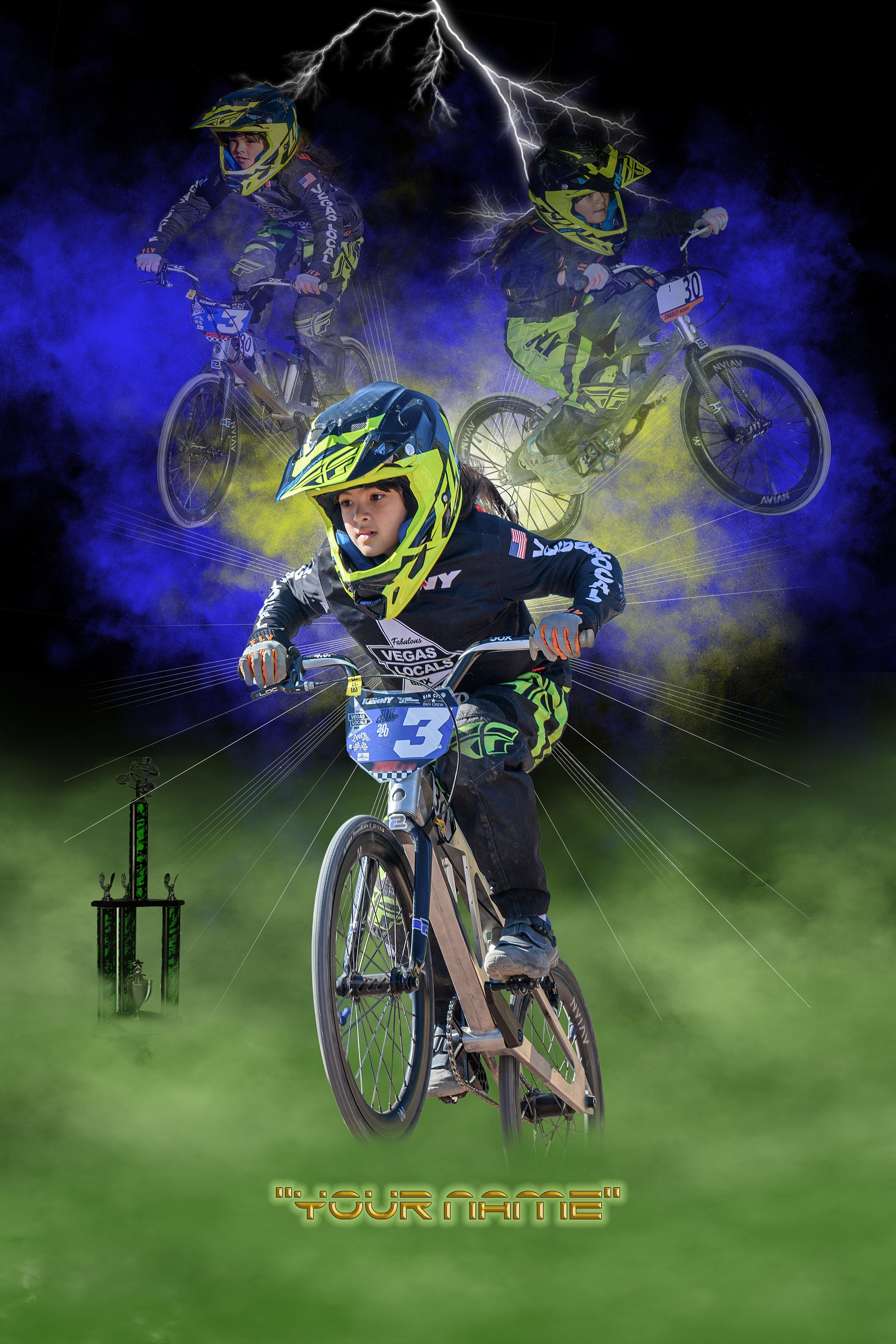 Custom BMX Posters & Wall Art - Etsy