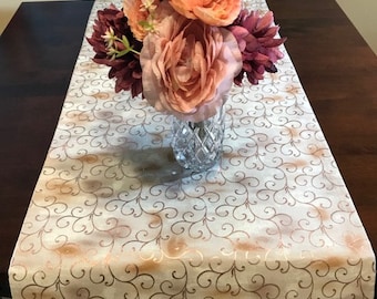 Swirl Table Runner | Etsy