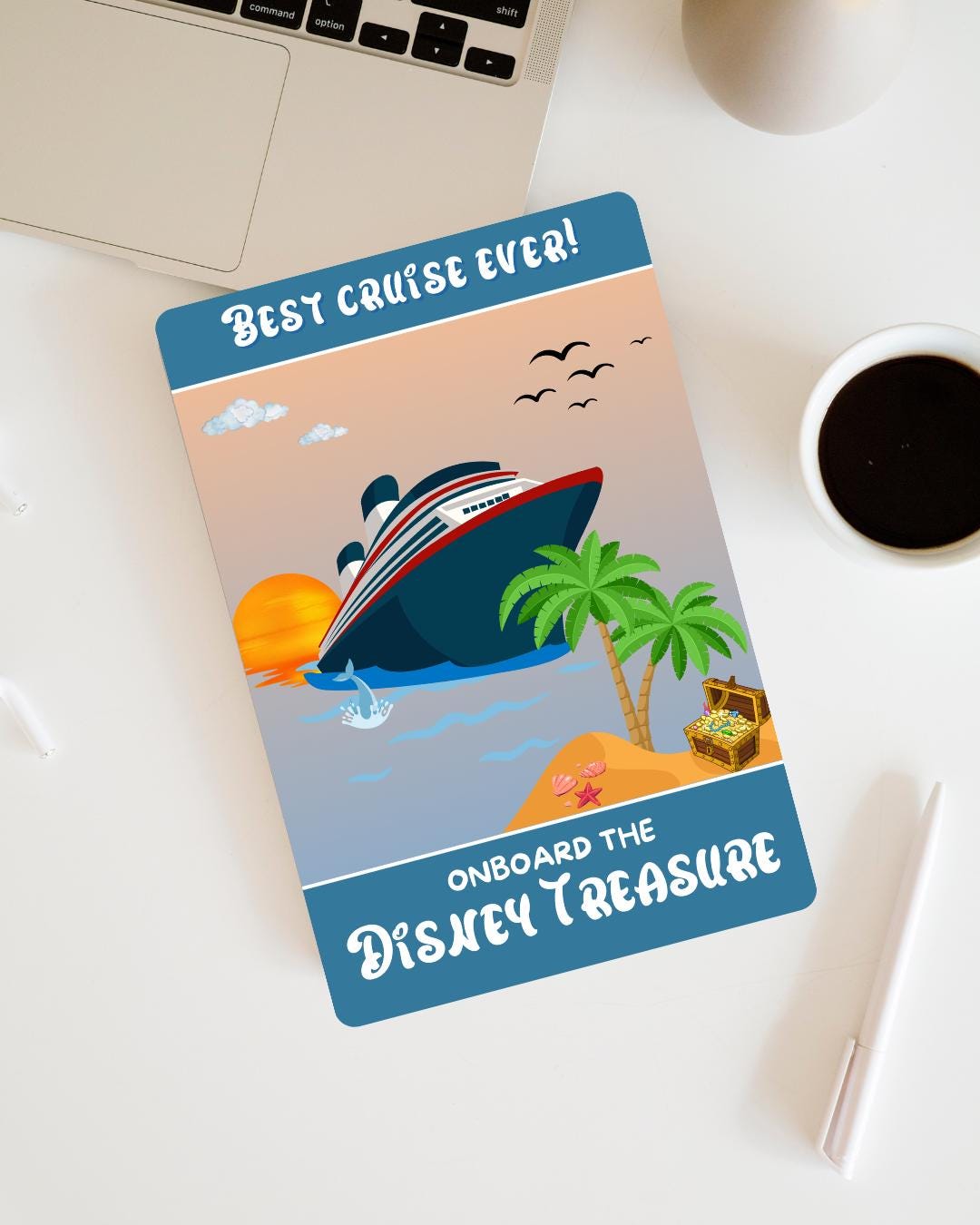 Disney Treasure Cruise Travel Journal - Fish Extender - Pixie Dust - up ...