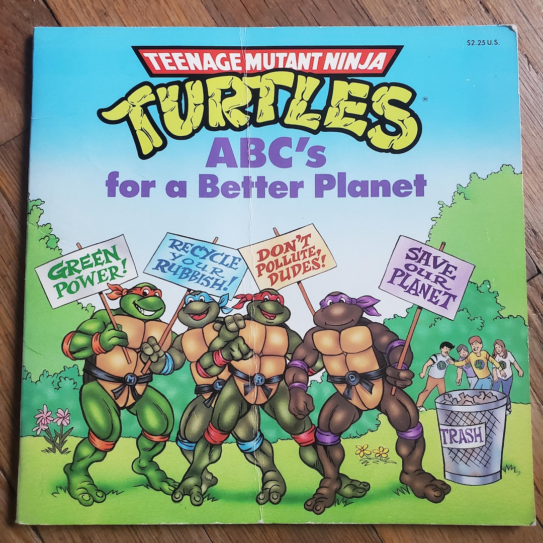 Teenage Mutant Ninja Turtles Abc's for a Better Planet Paperback ...
