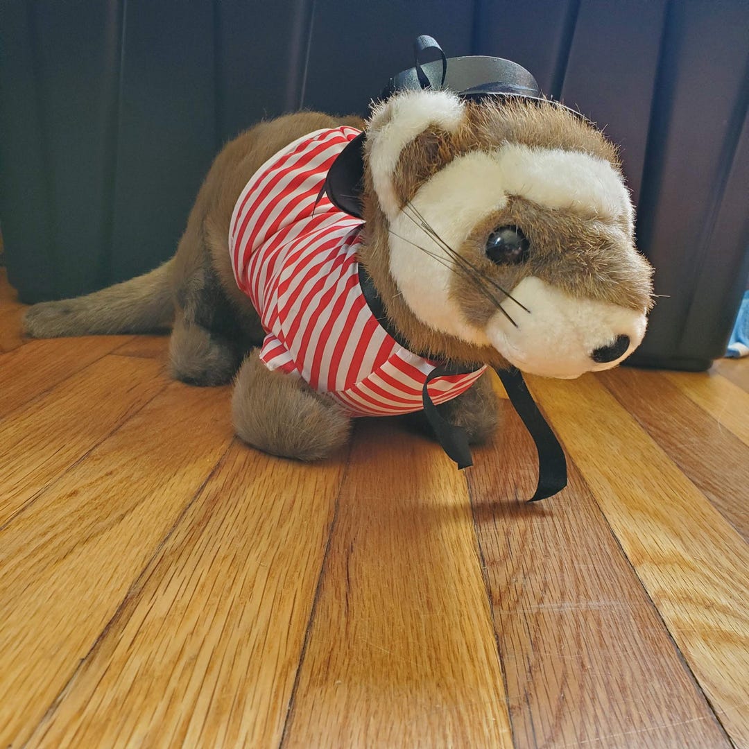 Vintage Ferret Plush Stuffed Animal - Etsy