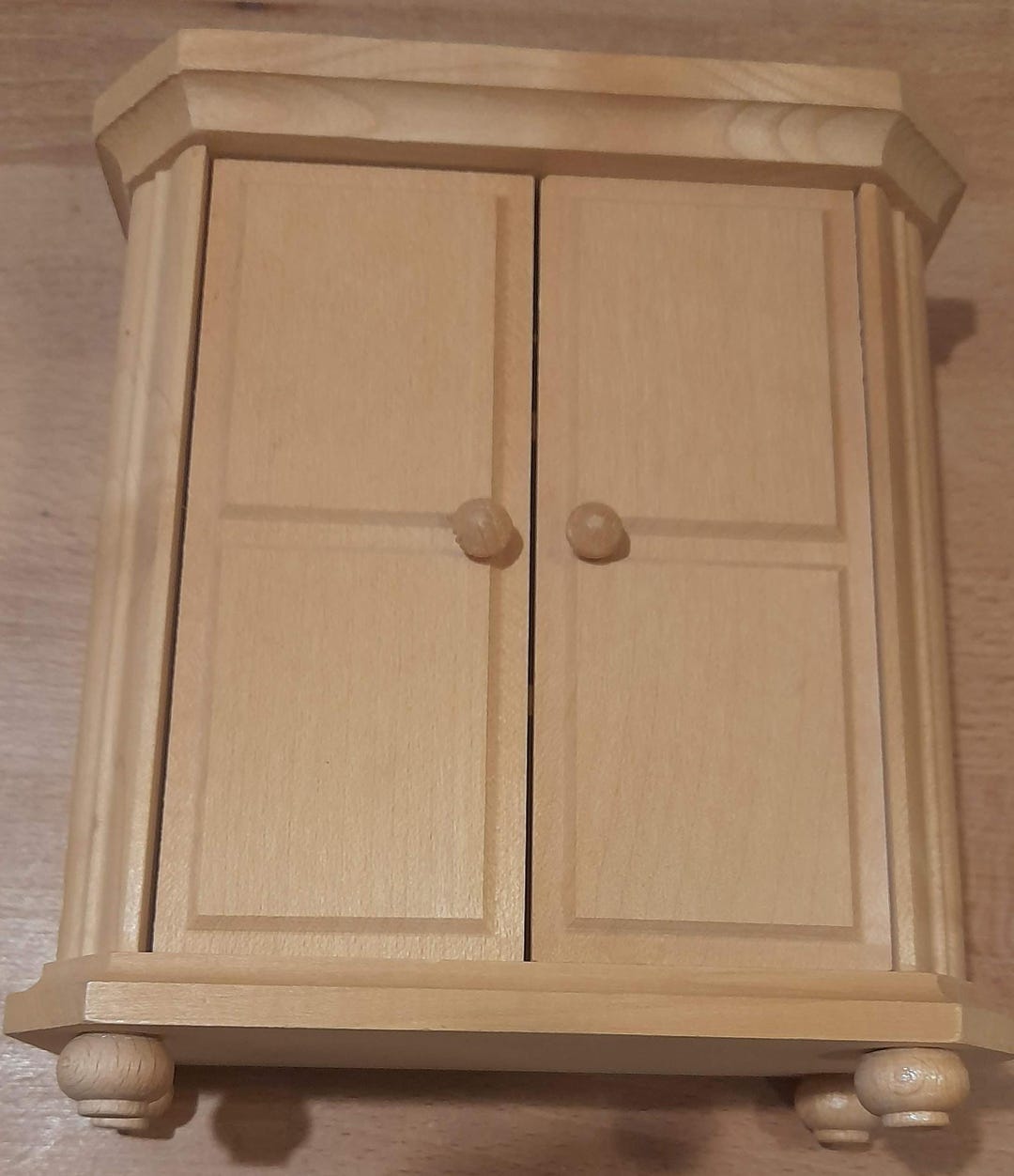 Bodo Hennig Miniature Wooden Cabinet With 2 Doors - Etsy