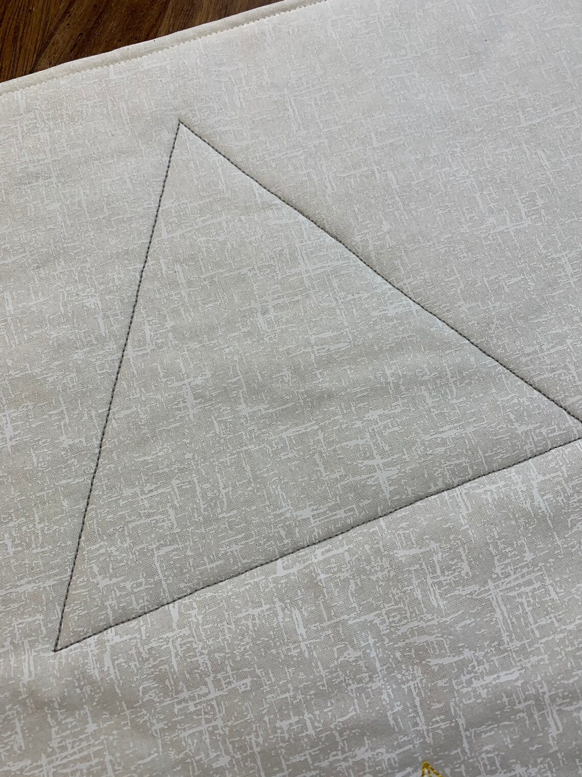 Constructive Triangle control mat Montessori education Back | Etsy