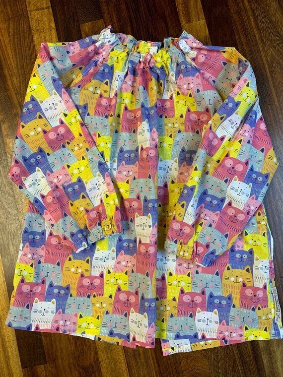 Learning & School Montessori child smock baking smock 3-4 years kids ...