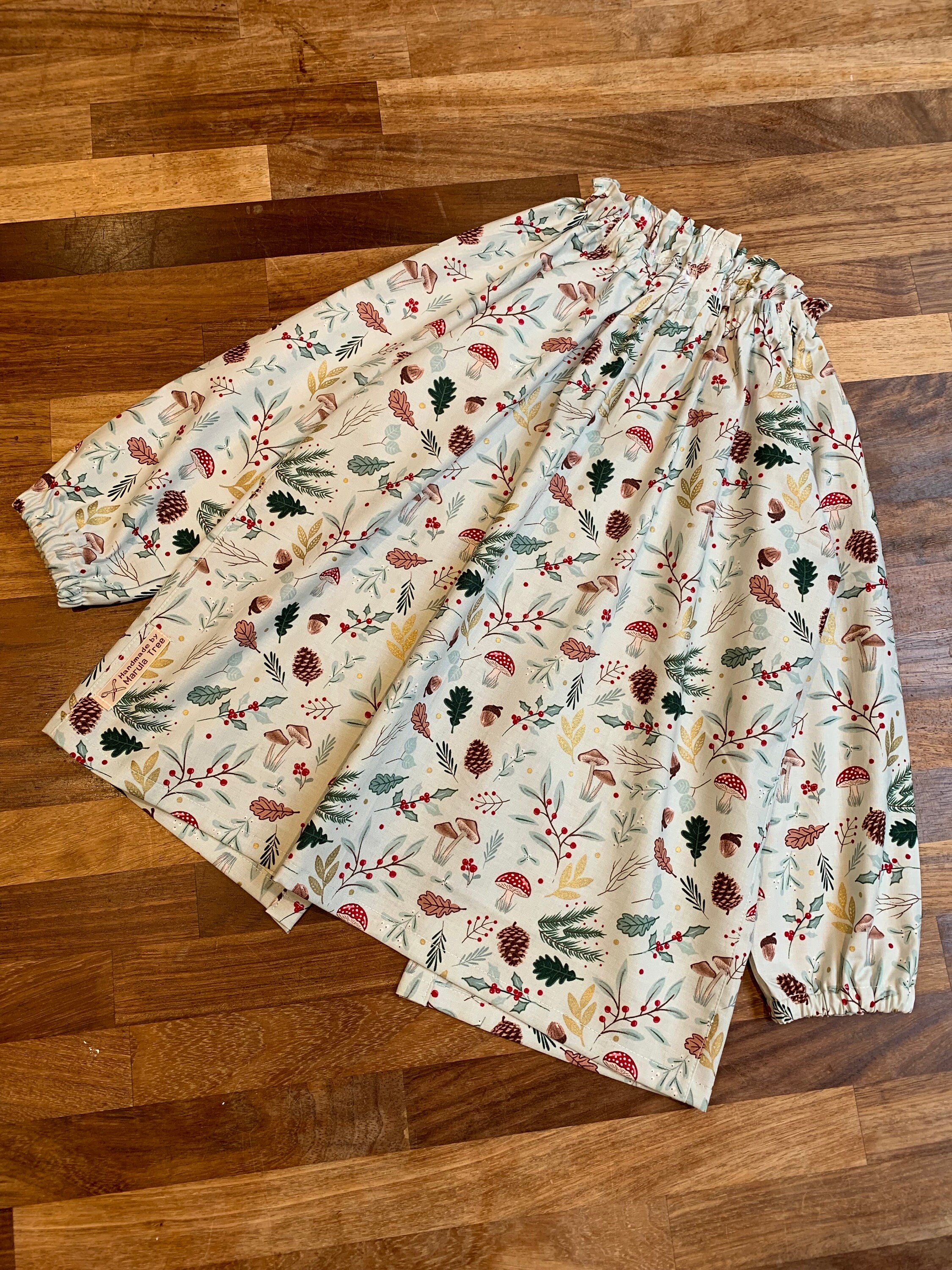 100% Cotton Child Smock, Forest, Montessori Education, Art Smock ...