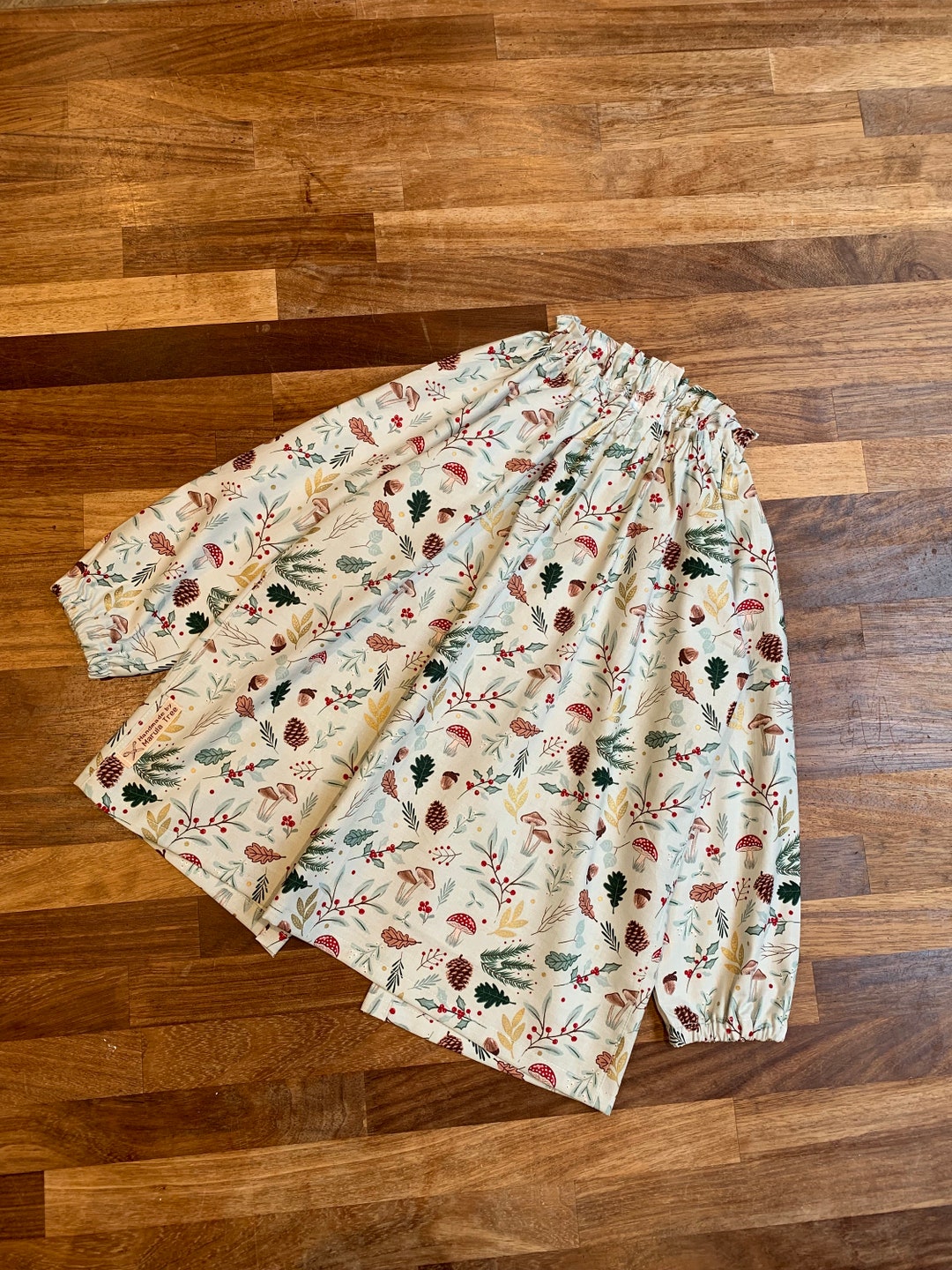 100% Cotton Child Smock, Forest, Montessori Education, Art Smock ...