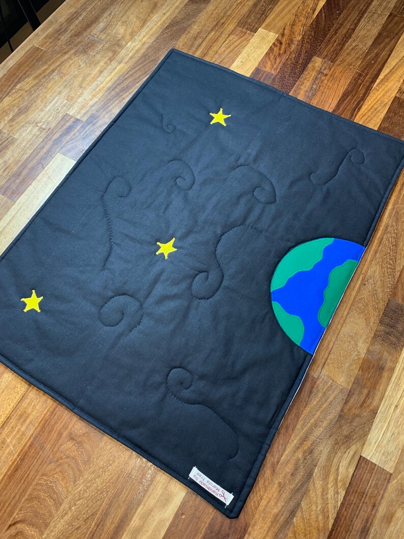 Solar System Mat Montessori Education Montessori Play Mat - Etsy