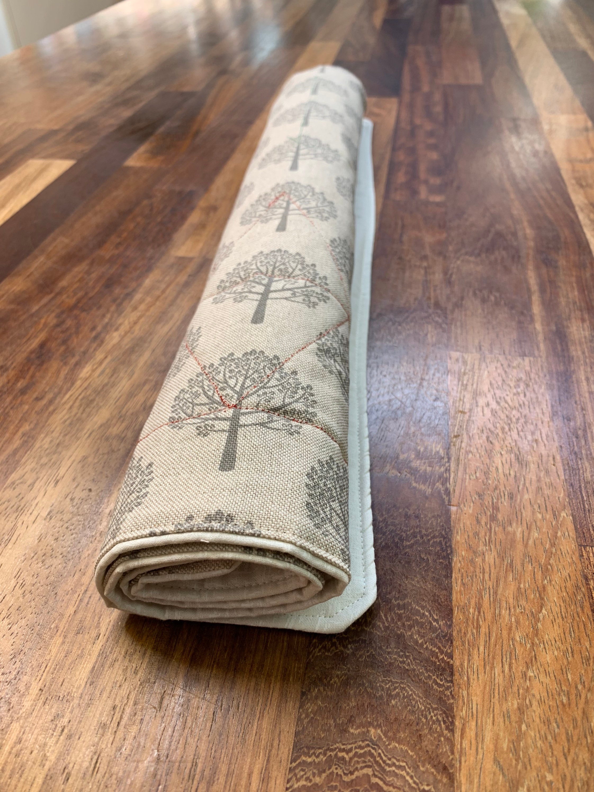 Constructive Triangle control mat Montessori education Back | Etsy