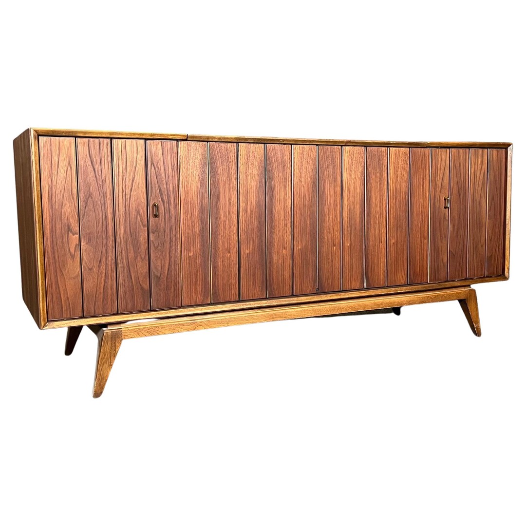 Vintage Mid Century Zenith Stereo Console - Etsy