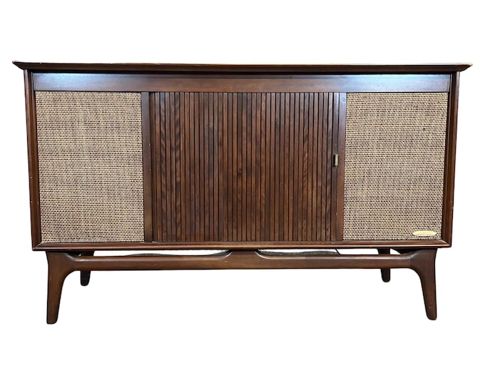 GE MCM Stereo Console - Etsy