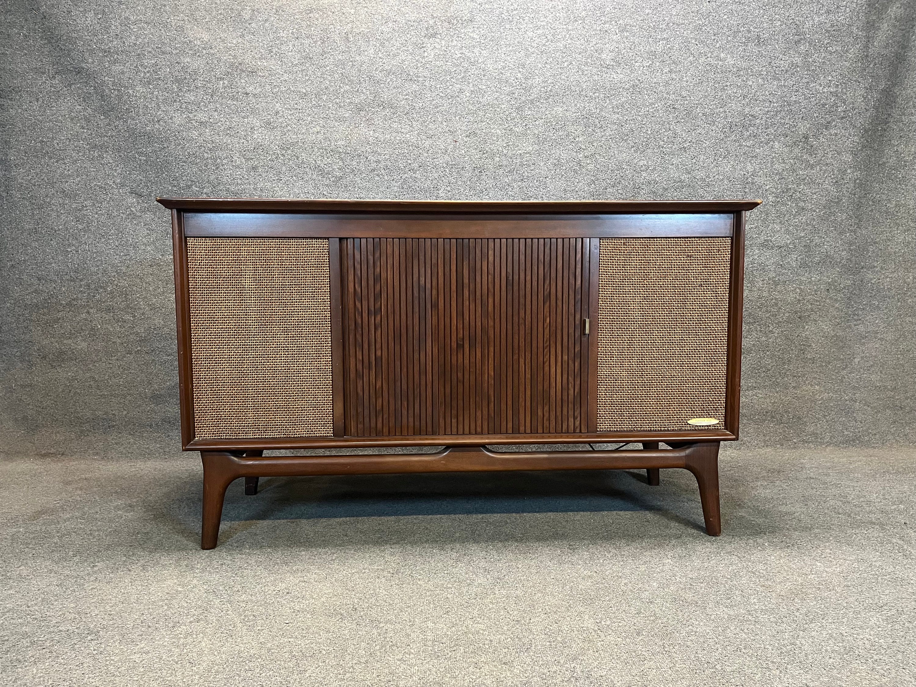 Reserved-vintage Mid Century Stereo Console/record Player Console by ...