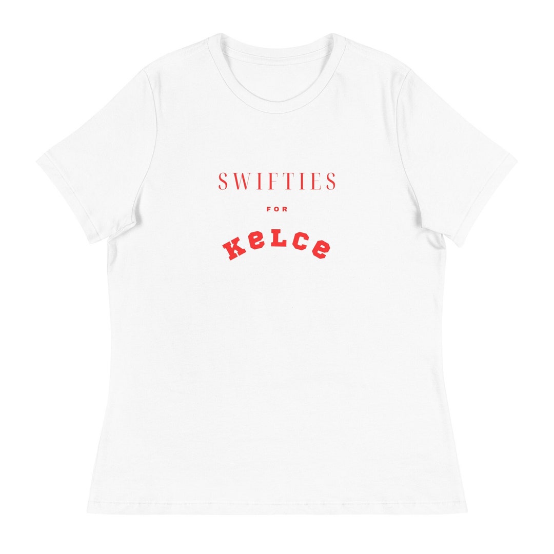 Swifties for Kelce T-shirt Taylor Swift Shift Travis Taylor - Etsy