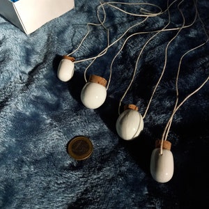 Glossy White Porcelain Vial L Ceramic Bottle L Unique Urn - Etsy