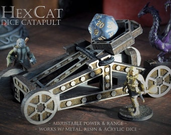 Dark Realms Trebuchet Set Dnd Miniature Terrain for Dungeons and ...