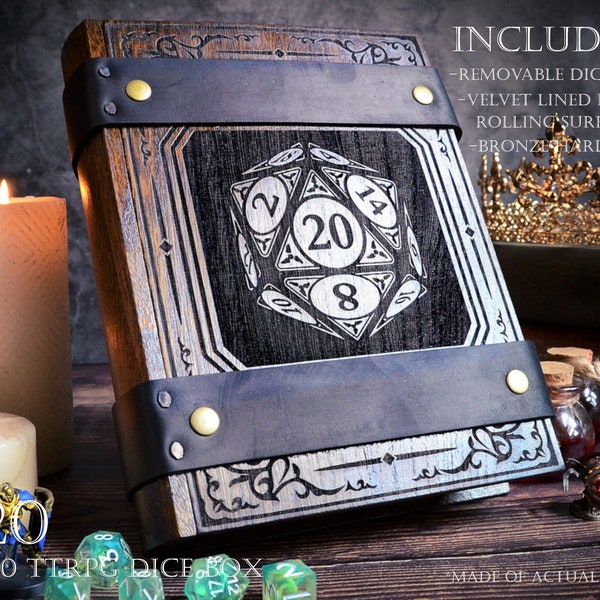 D and D Dice Tome - Etsy