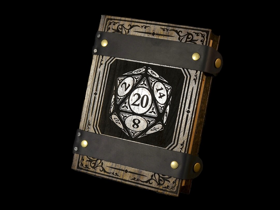 D&D Dice Box - "d20" Nat20 Battle Box W/ Dice Tower | Dnd Dice Tray ...