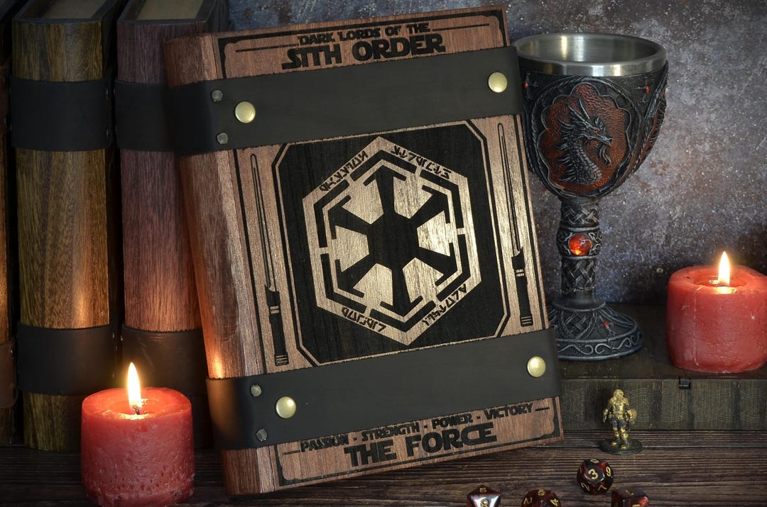 Star Wars Dice Box sith Order Nat20 Dice Tome Dnd D&D TTRPG Dice Tray ...