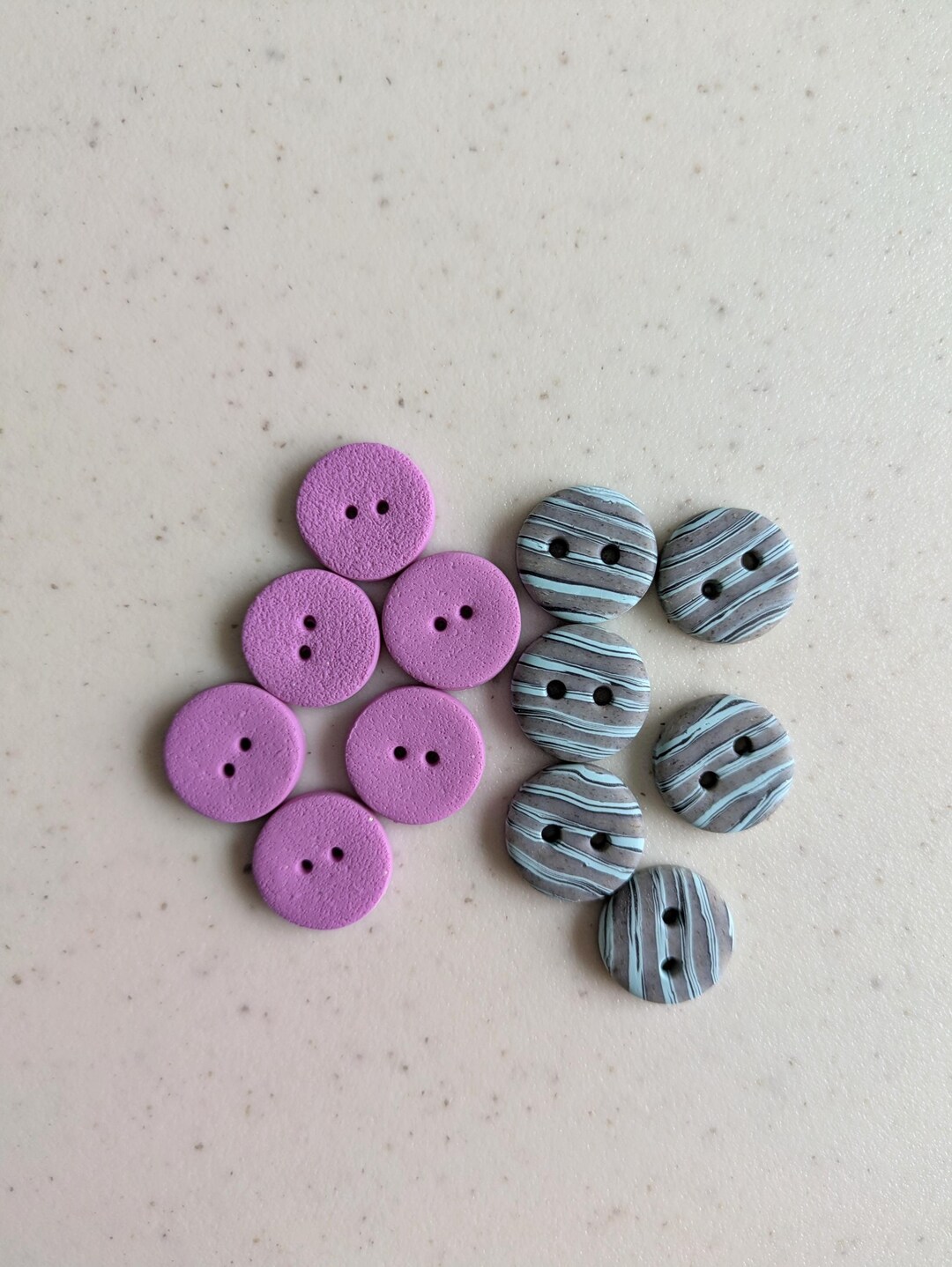6 Round Buttons, 5/8 Inch Buttons, Sewing Buttons, Knitting Buttons ...